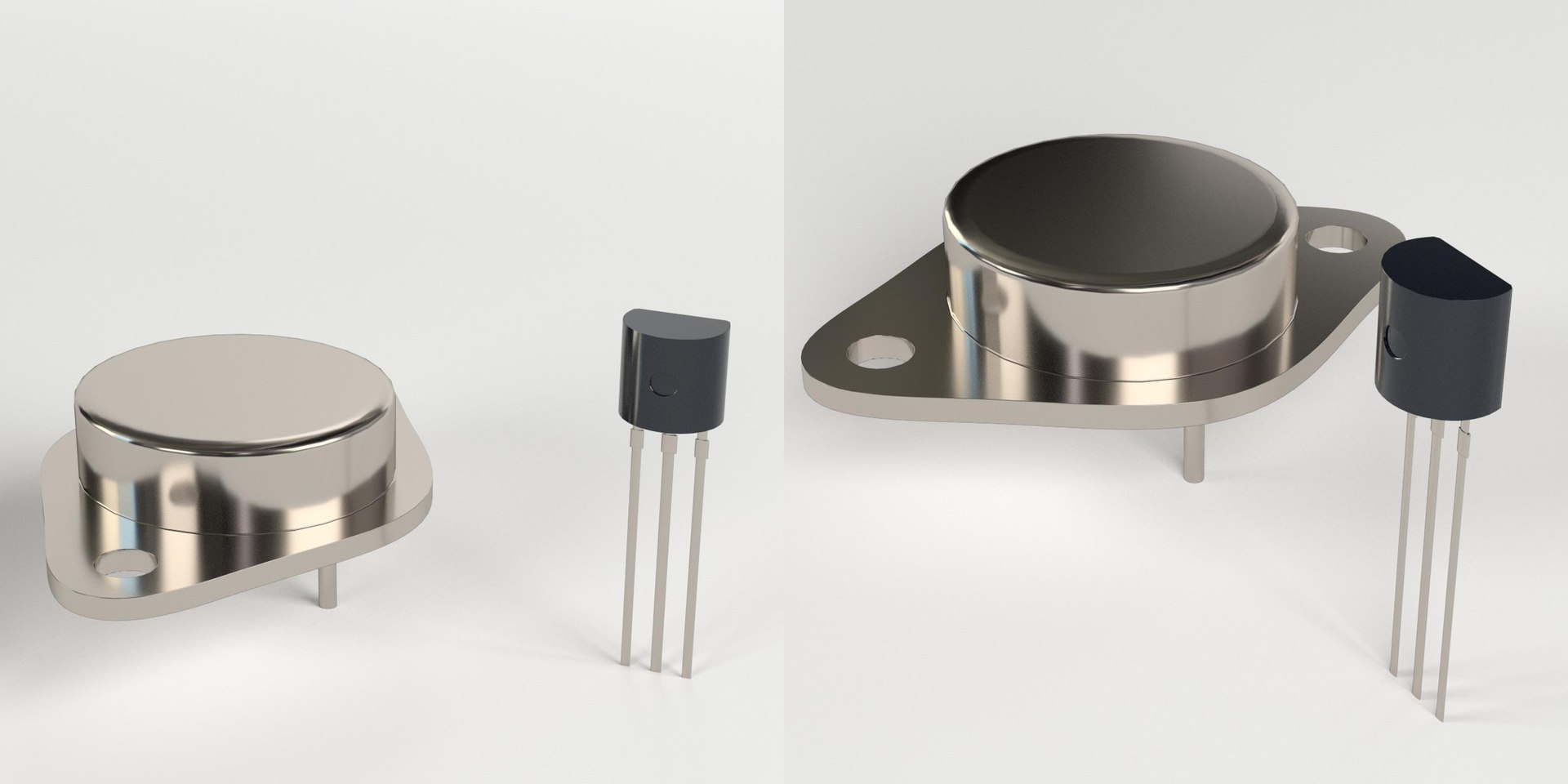 Transistors power ready 3D model - TurboSquid 1361080