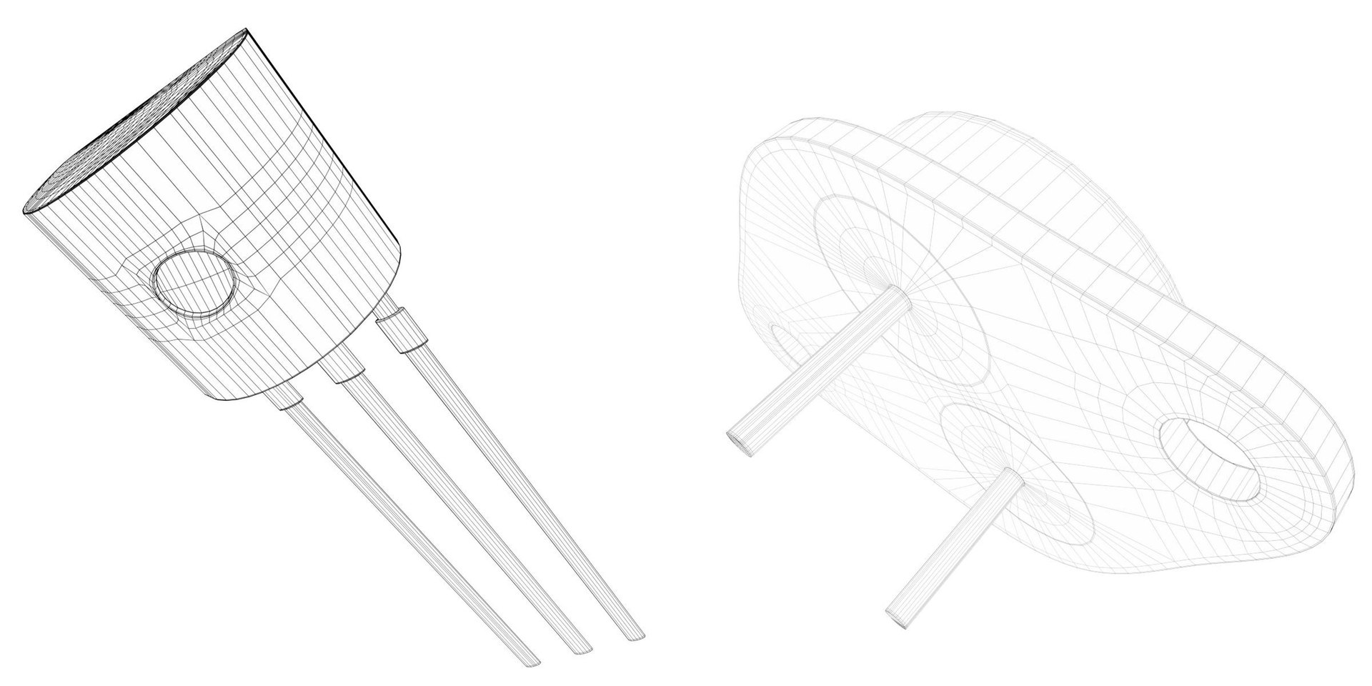 Transistors power ready 3D model - TurboSquid 1361080