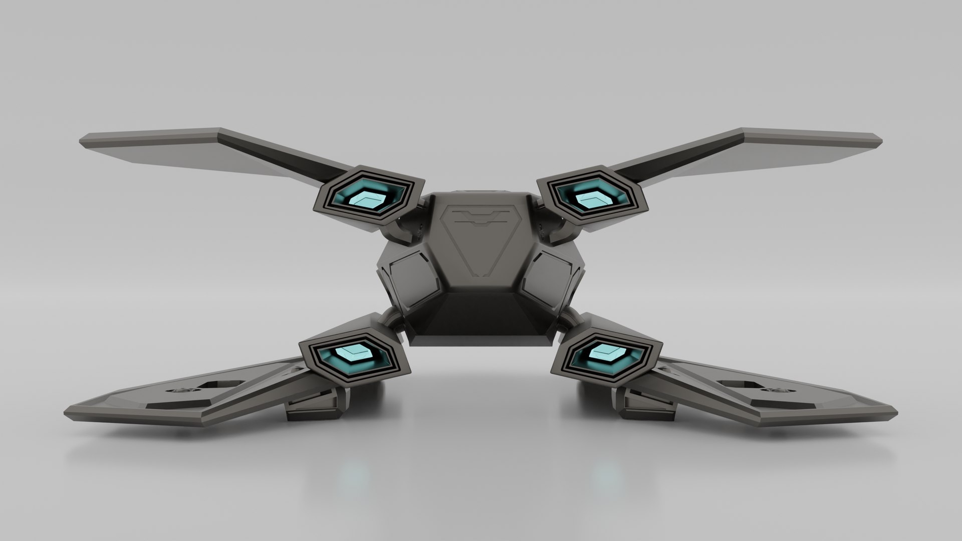 3D Sci-Fi Small Starship - TurboSquid 2102708