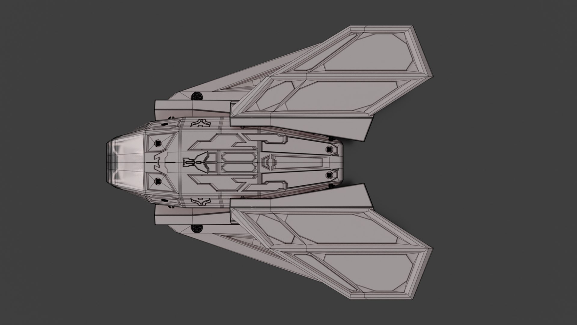 3D Sci-Fi Small Starship - TurboSquid 2102708