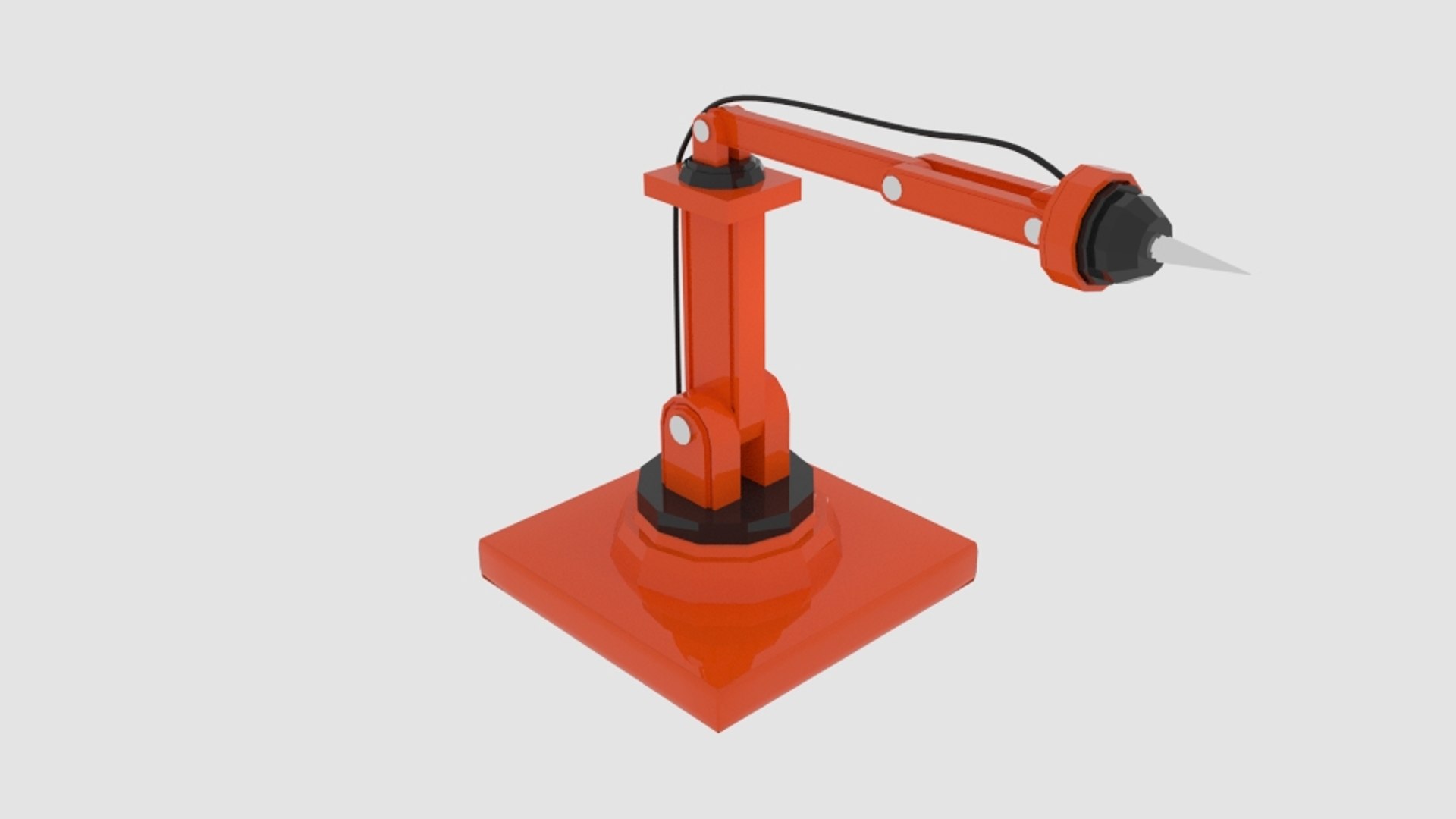 3d Model Needle Robot Arm