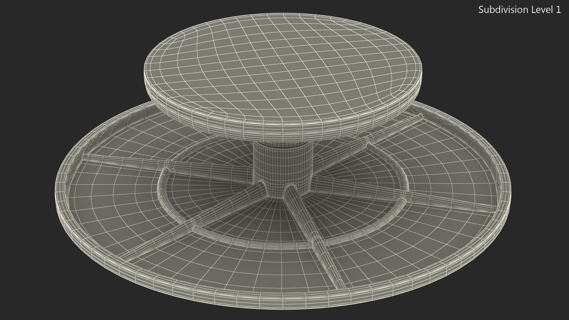 3D Model Cake Stand - TurboSquid 1997528