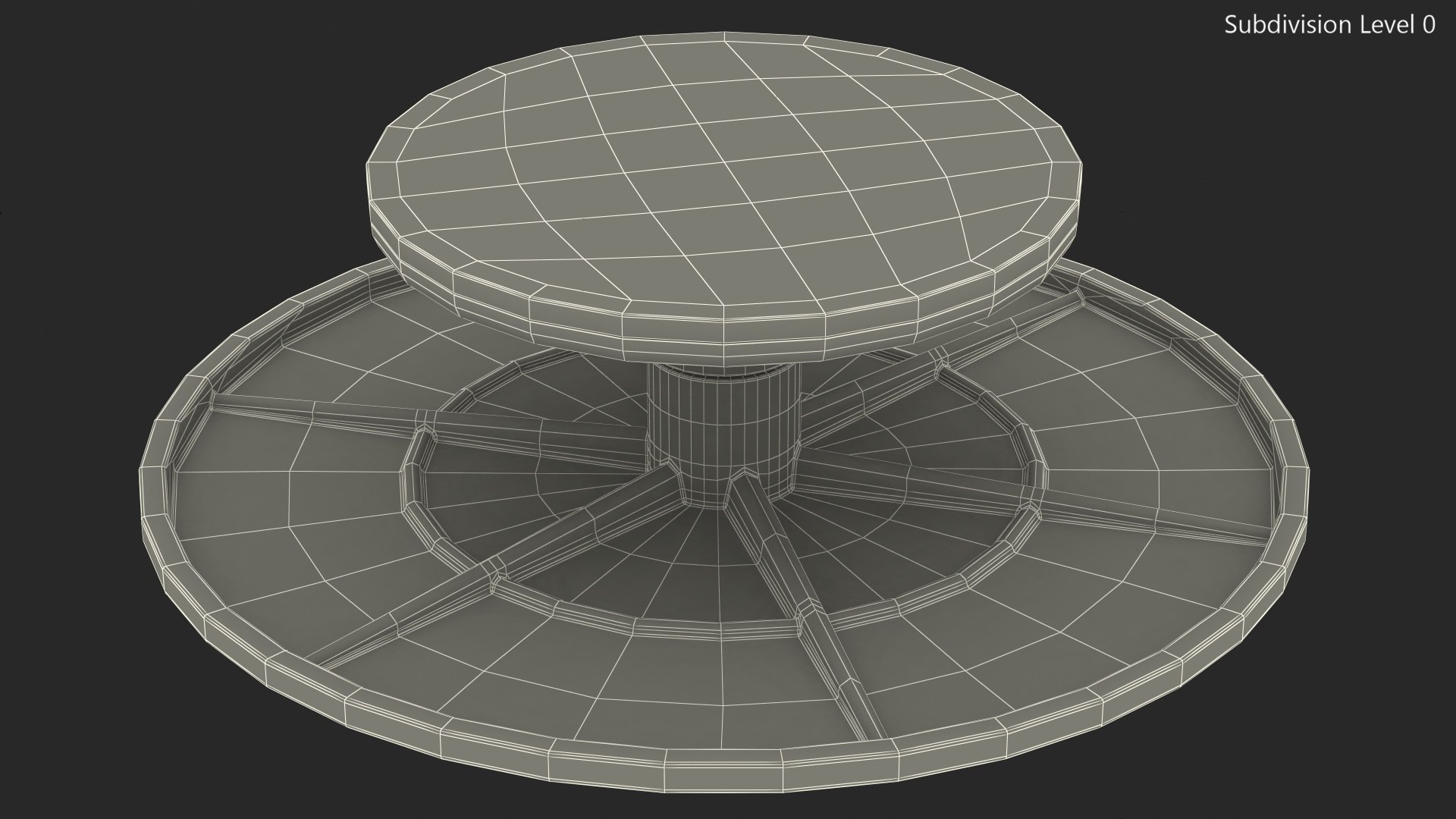 3D Model Cake Stand - TurboSquid 1997528