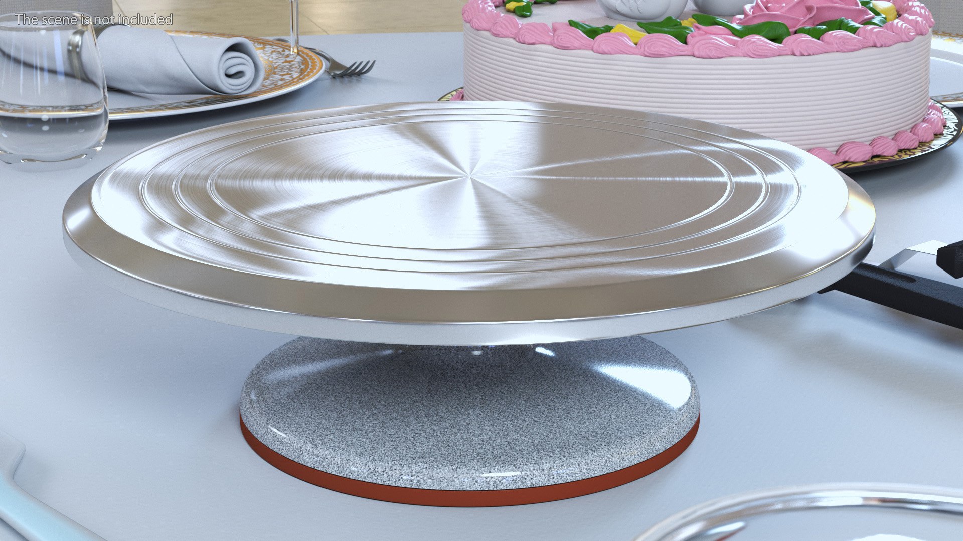 3D Model Cake Stand - TurboSquid 1997528