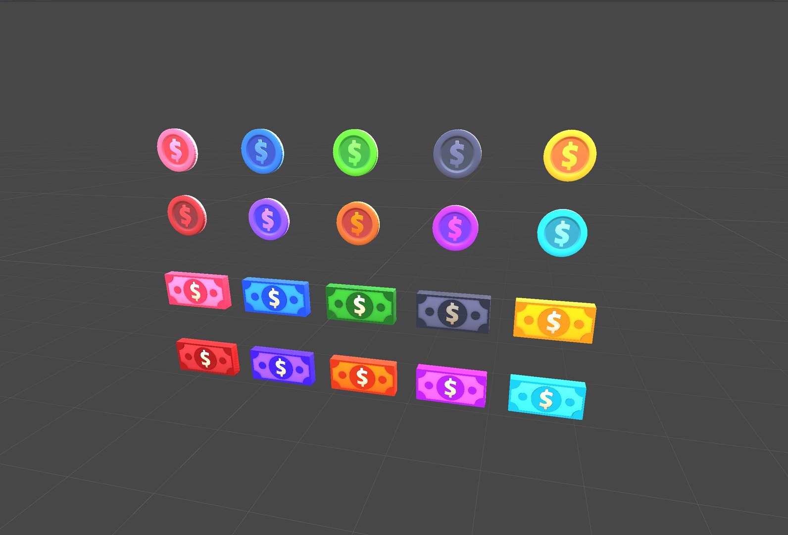 3D Model Pack014 Money Pack - TurboSquid 2161722