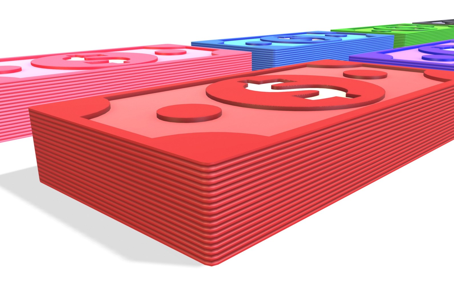 3D model Pack014 Money Pack - TurboSquid 2161722