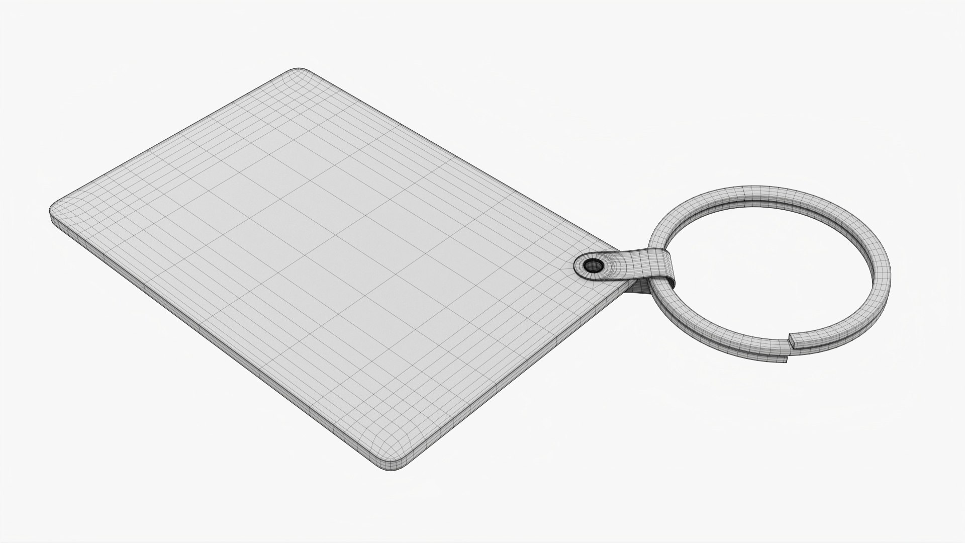 Key Rings Blank For Mockup 3D Model - TurboSquid 1813478