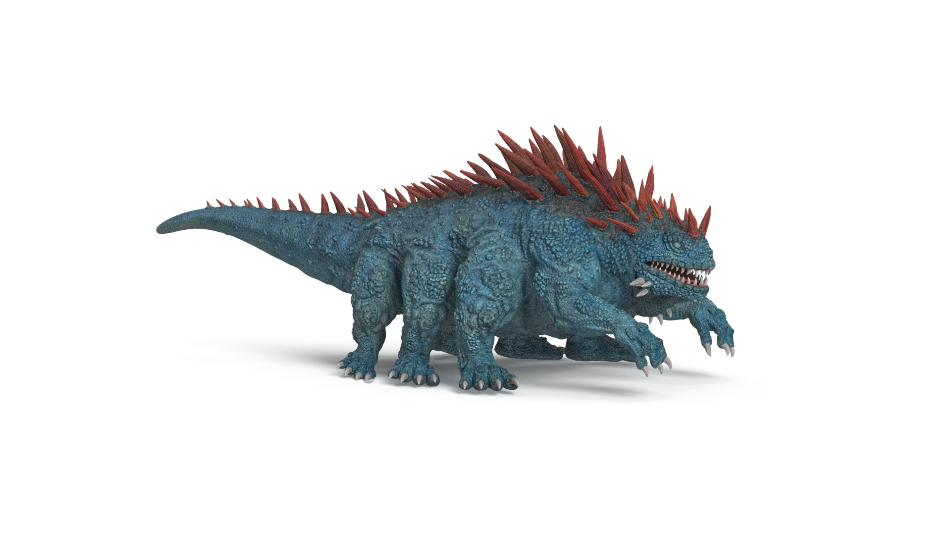 3D The Fantasy Creature Basilisk Rigged For Maya Model - TurboSquid 2259037