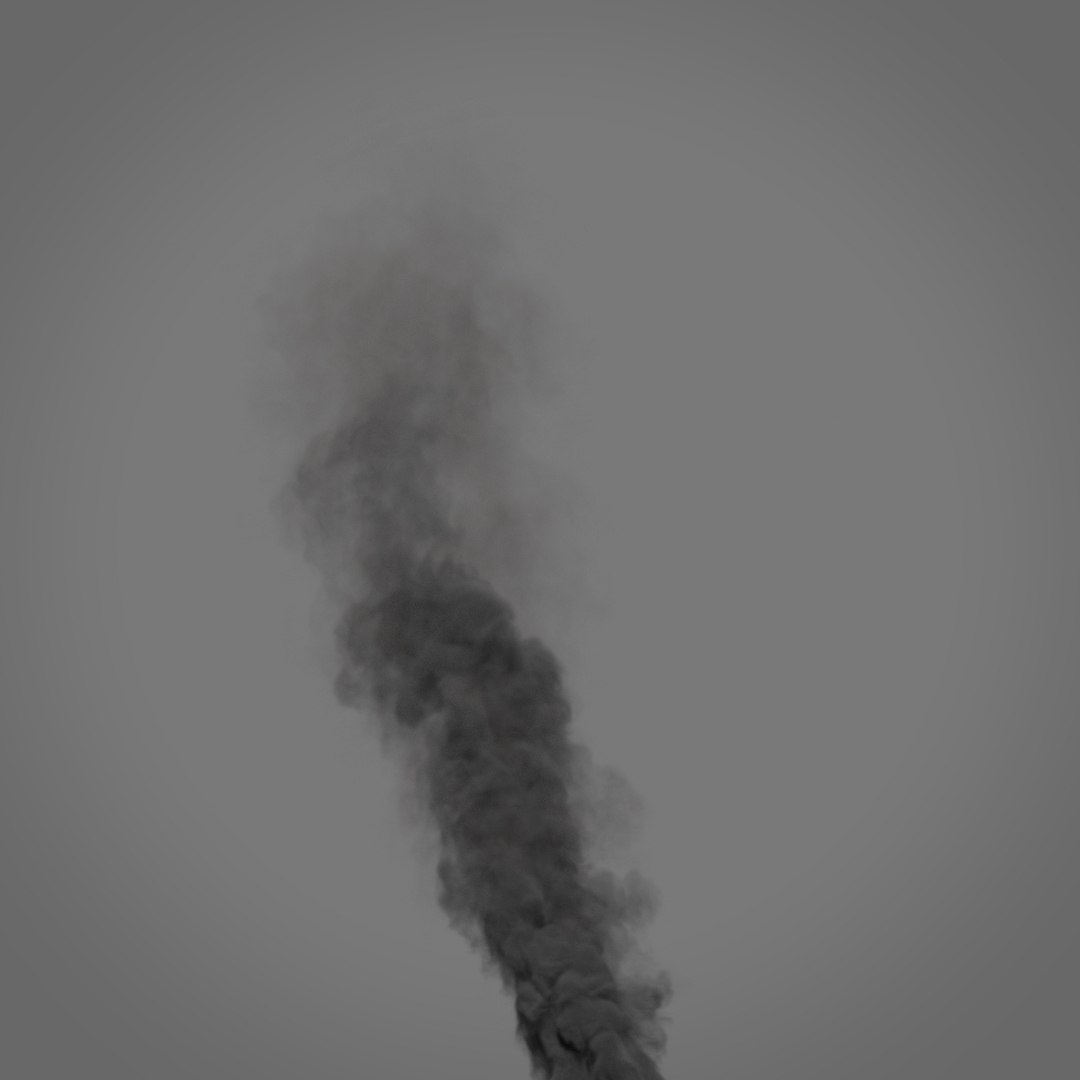 Smoke Plume 04 - Model - TurboSquid 1266190