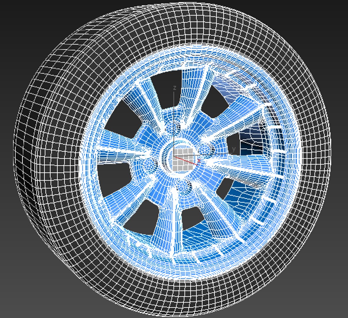 3D Enkei Compe Tires Wheel Model - TurboSquid 1570440