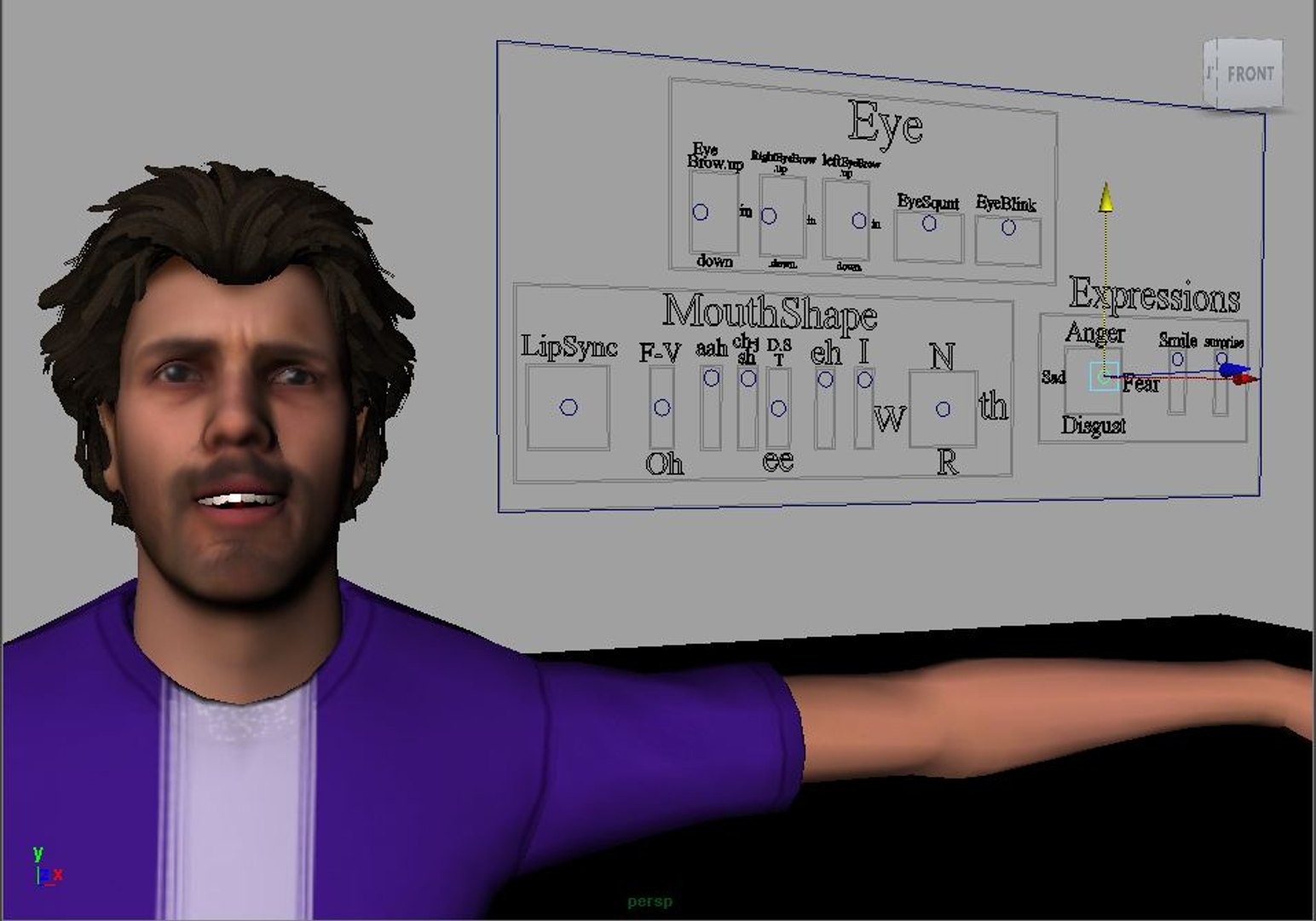 3d Jon Rig Advance Facial Setup