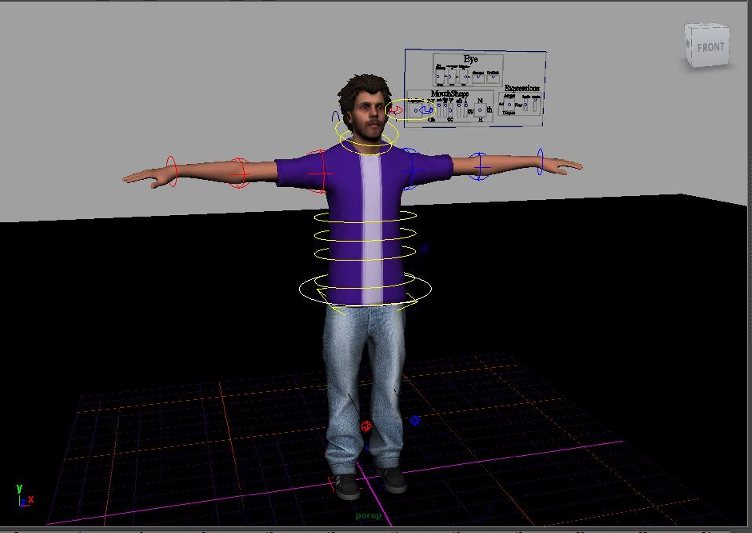 3d Jon Rig Advance Facial Setup