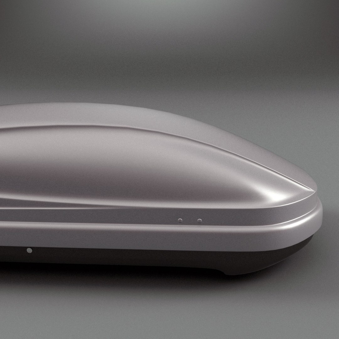 3d Model Of Roof Box Thule