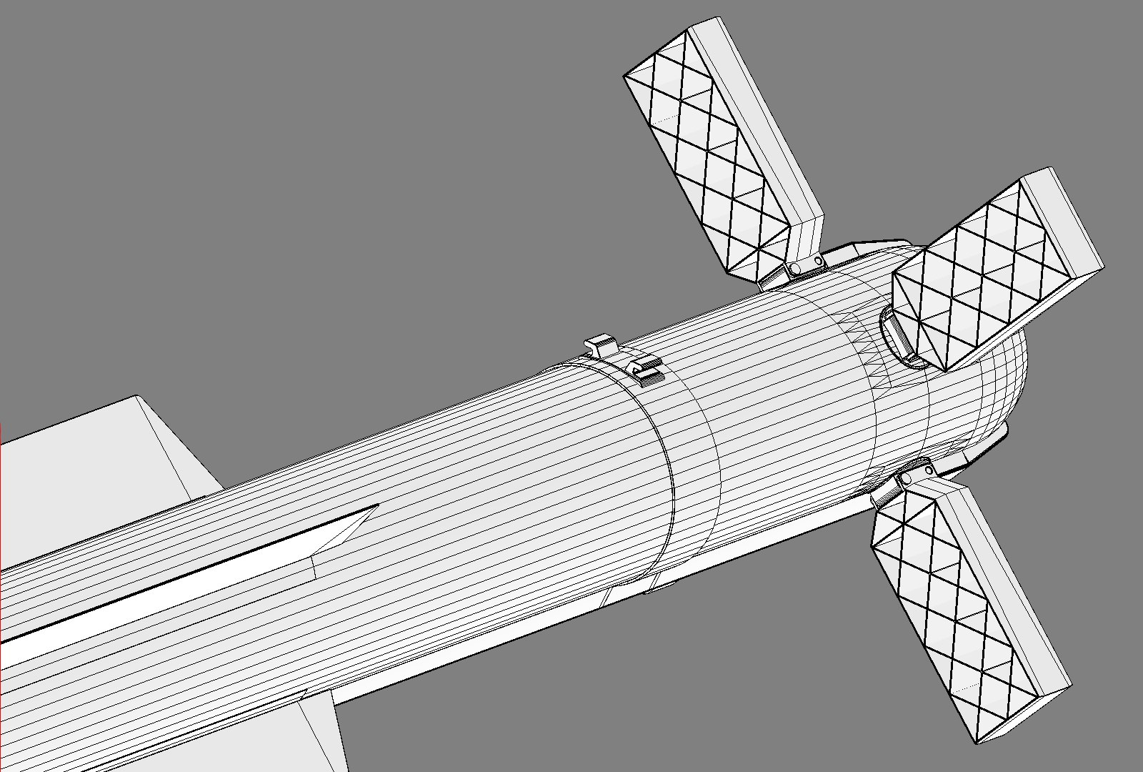 rvv-sd missile 3d model