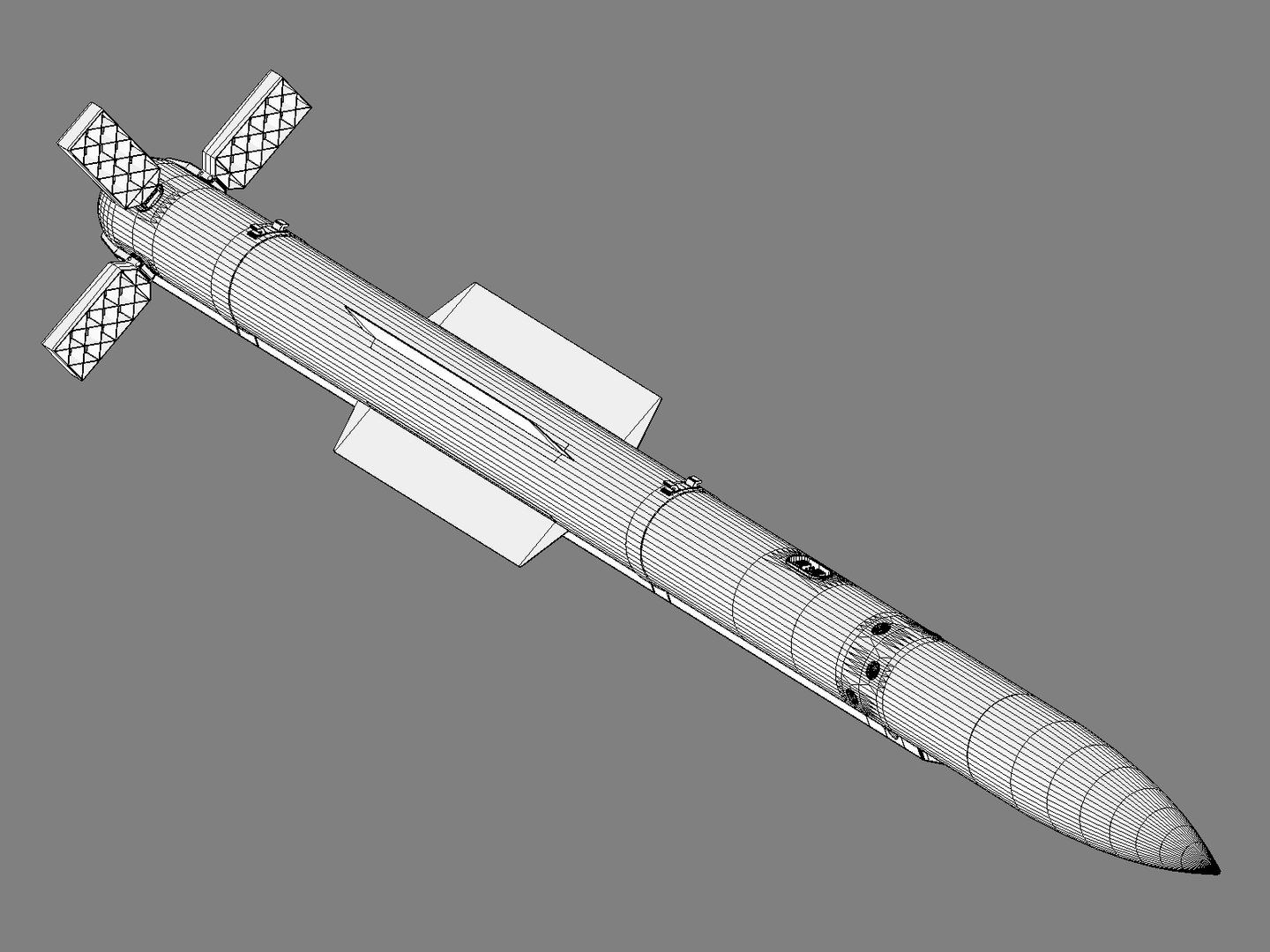 rvv-sd missile 3d model