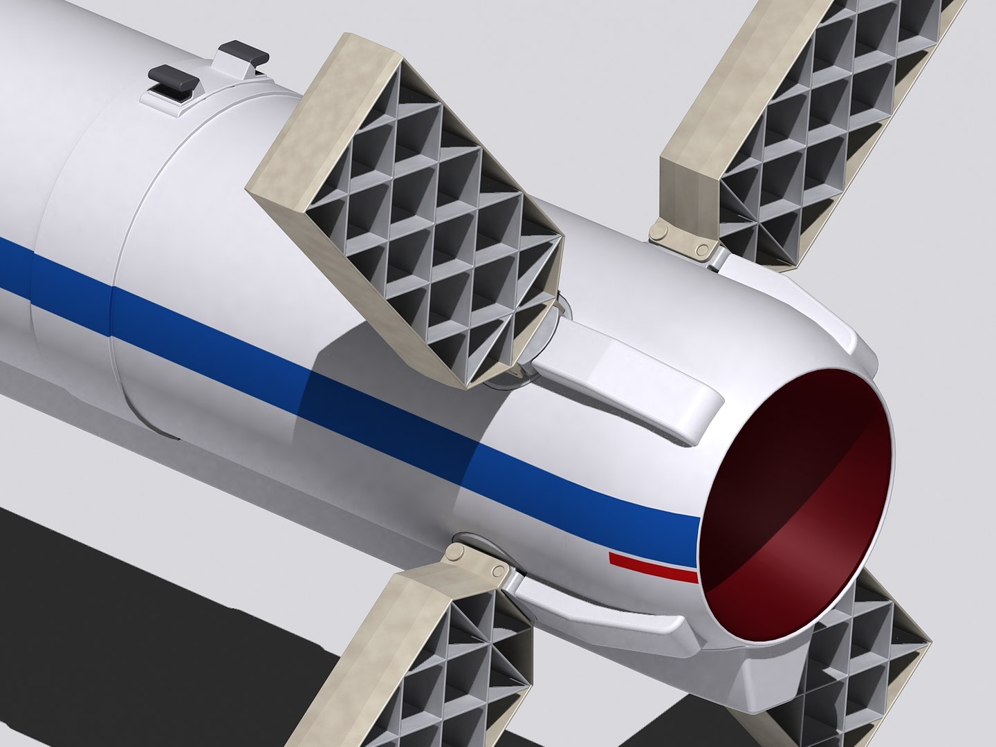 rvv-sd missile 3d model