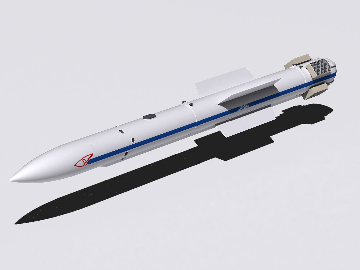 rvv-sd missile 3d model