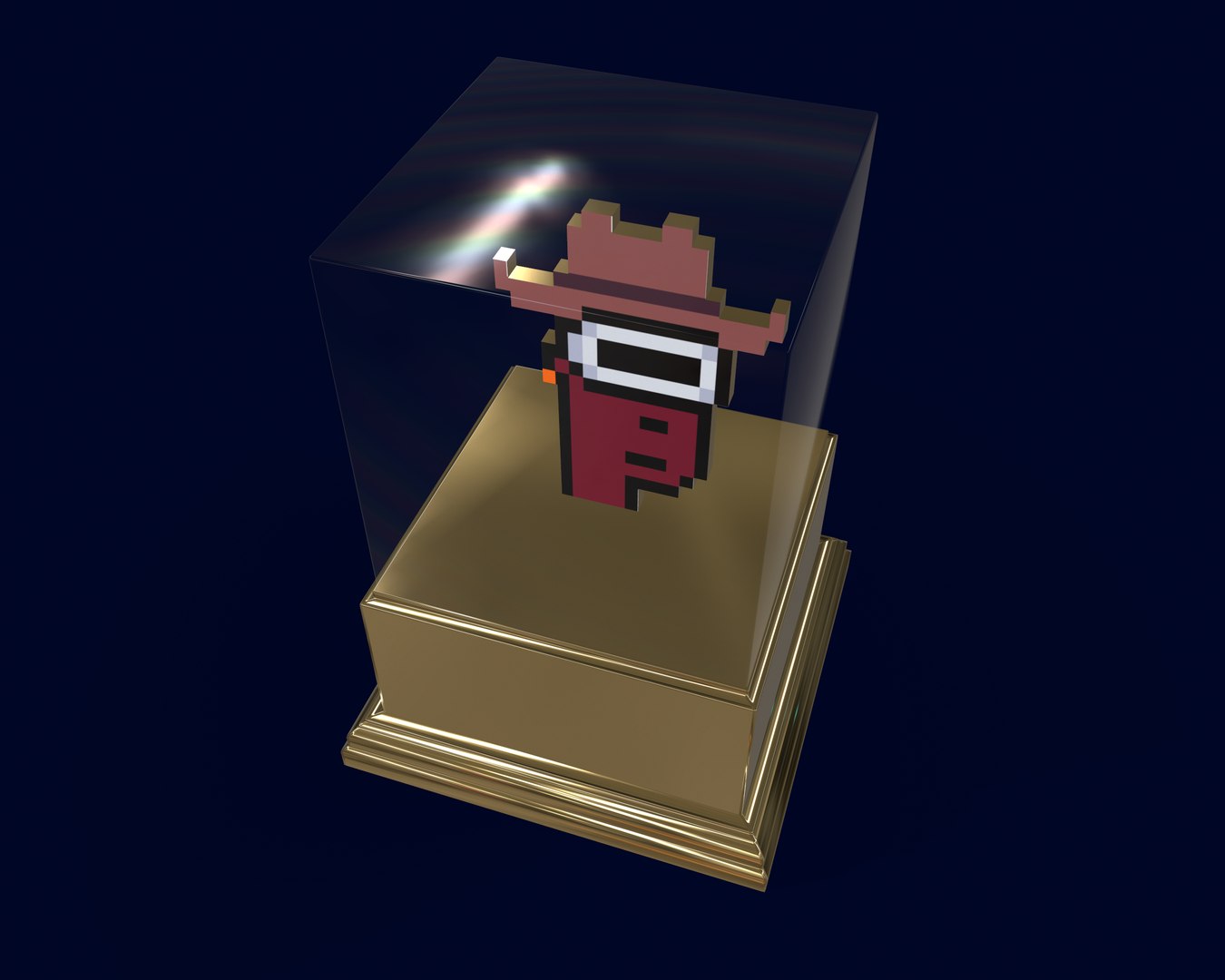 Gold Punk 3D Model - TurboSquid 1813535