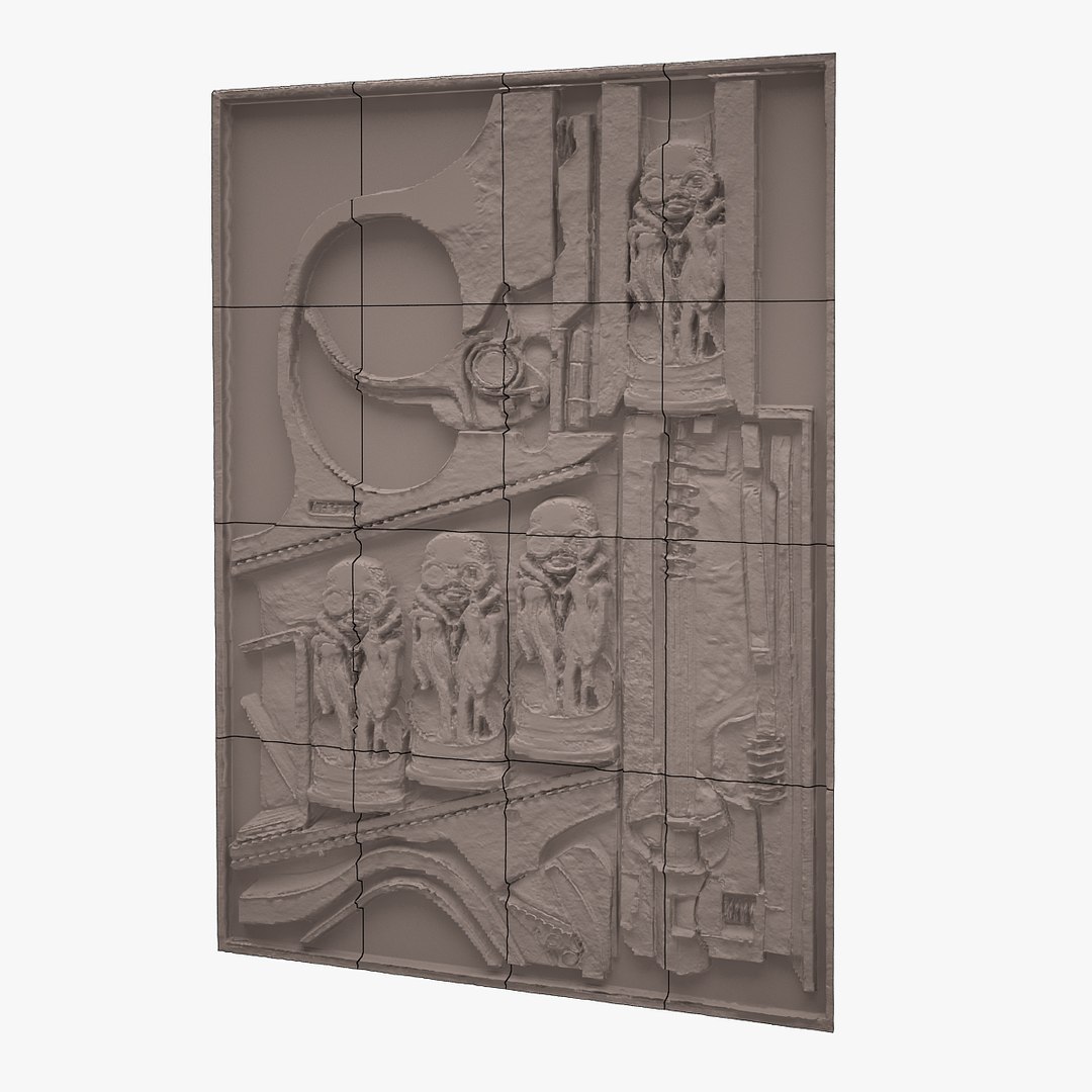 Giger Birth Machine 3d Model