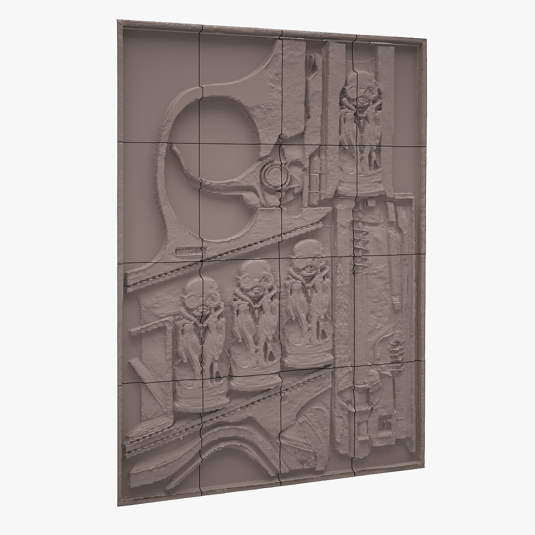 Giger Birth Machine 3d Model