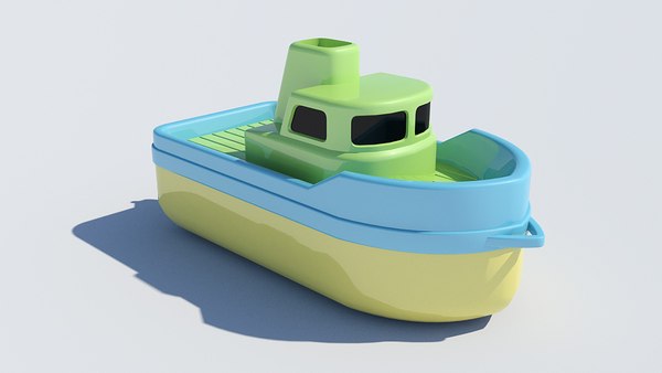 Toy Boat 3D Models for Download | TurboSquid