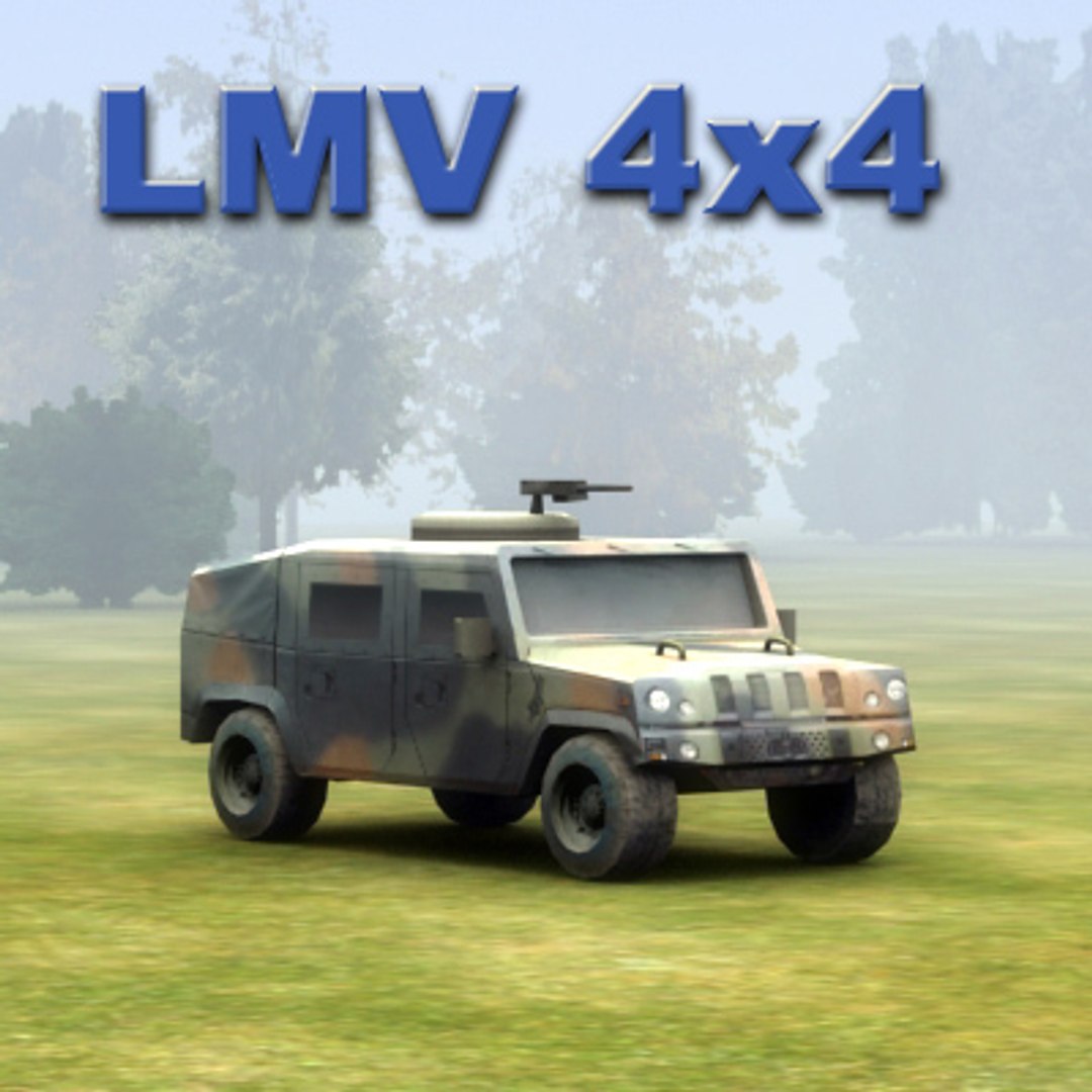 4x4 Lmv 3d Model