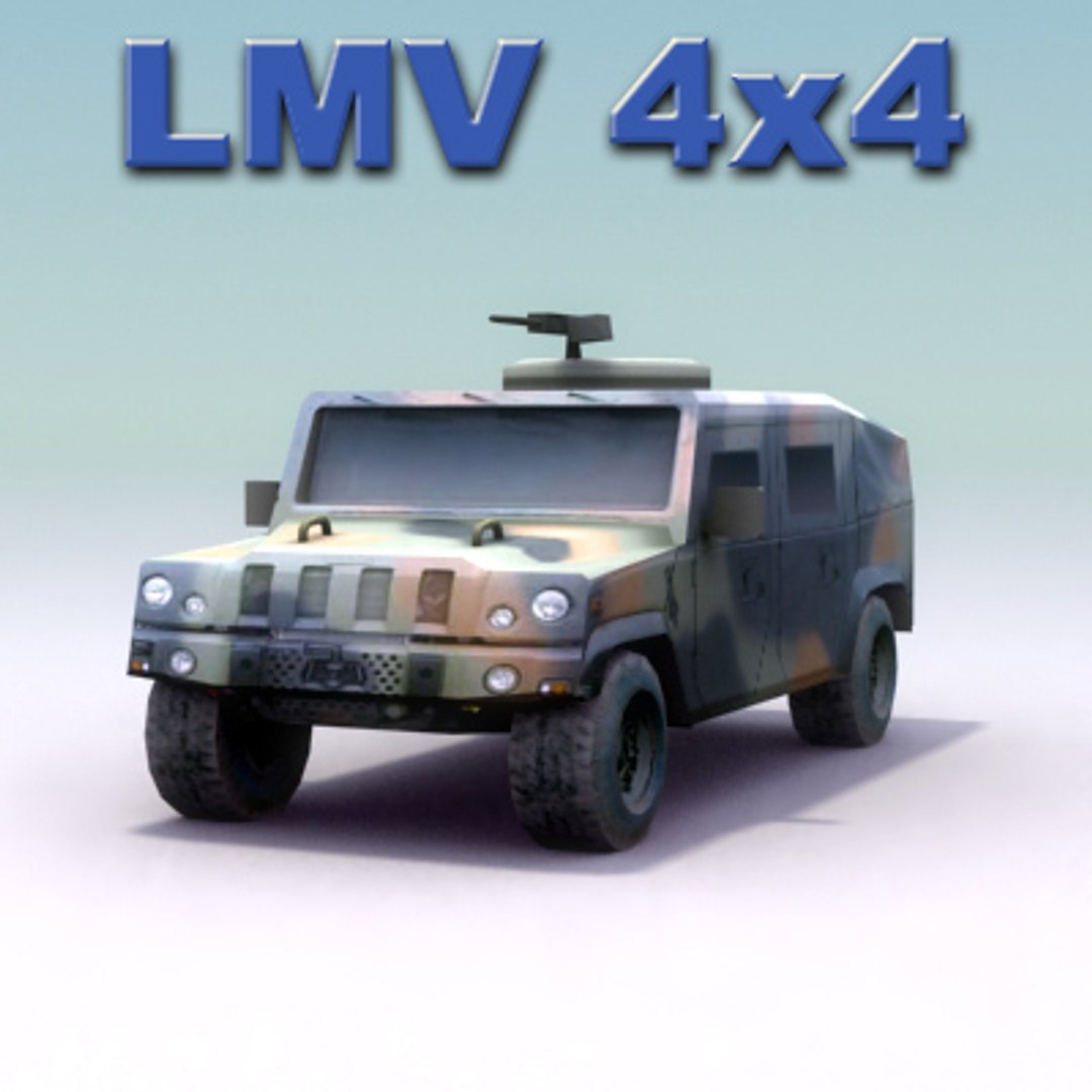 4x4 Lmv 3d Model