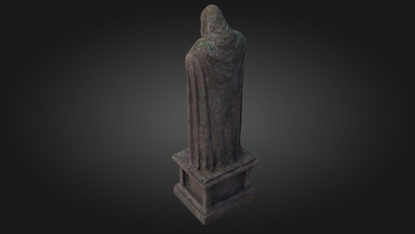 3D Ancient Granite Knight Statue - PBR model - TurboSquid 1725918