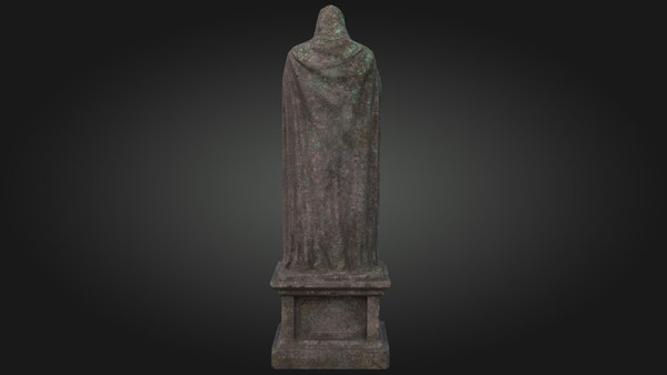 3D Ancient Granite Knight Statue - PBR model - TurboSquid 1725918