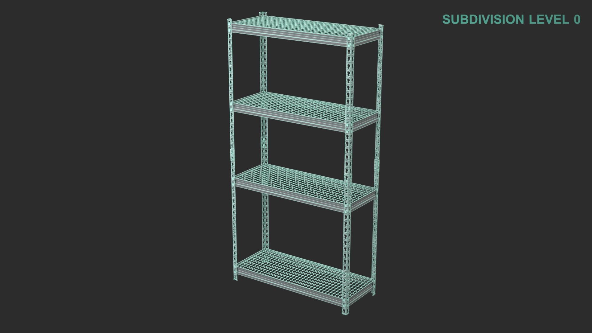 3D Model Warehouse Rack - TurboSquid 2311884
