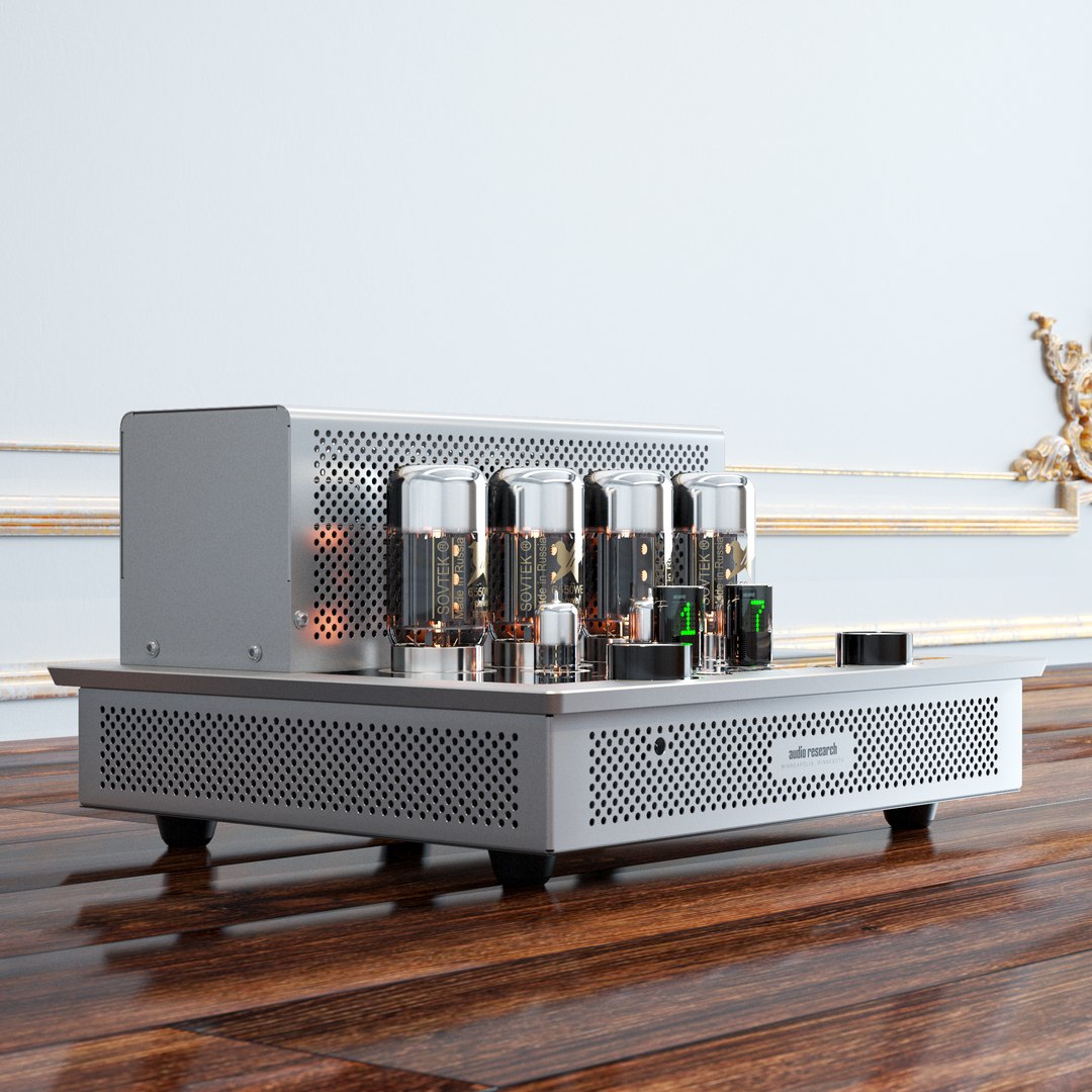 3D model Audio Research I 50 Silver - TurboSquid 2007896