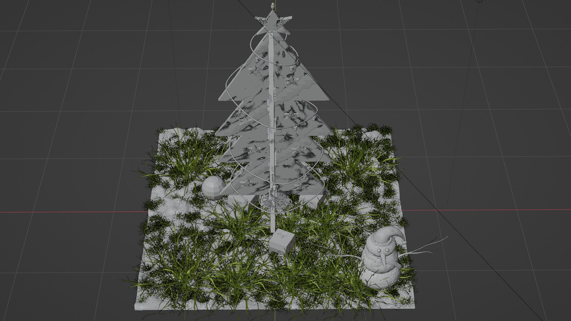 3D merry christmas model - TurboSquid 1927532