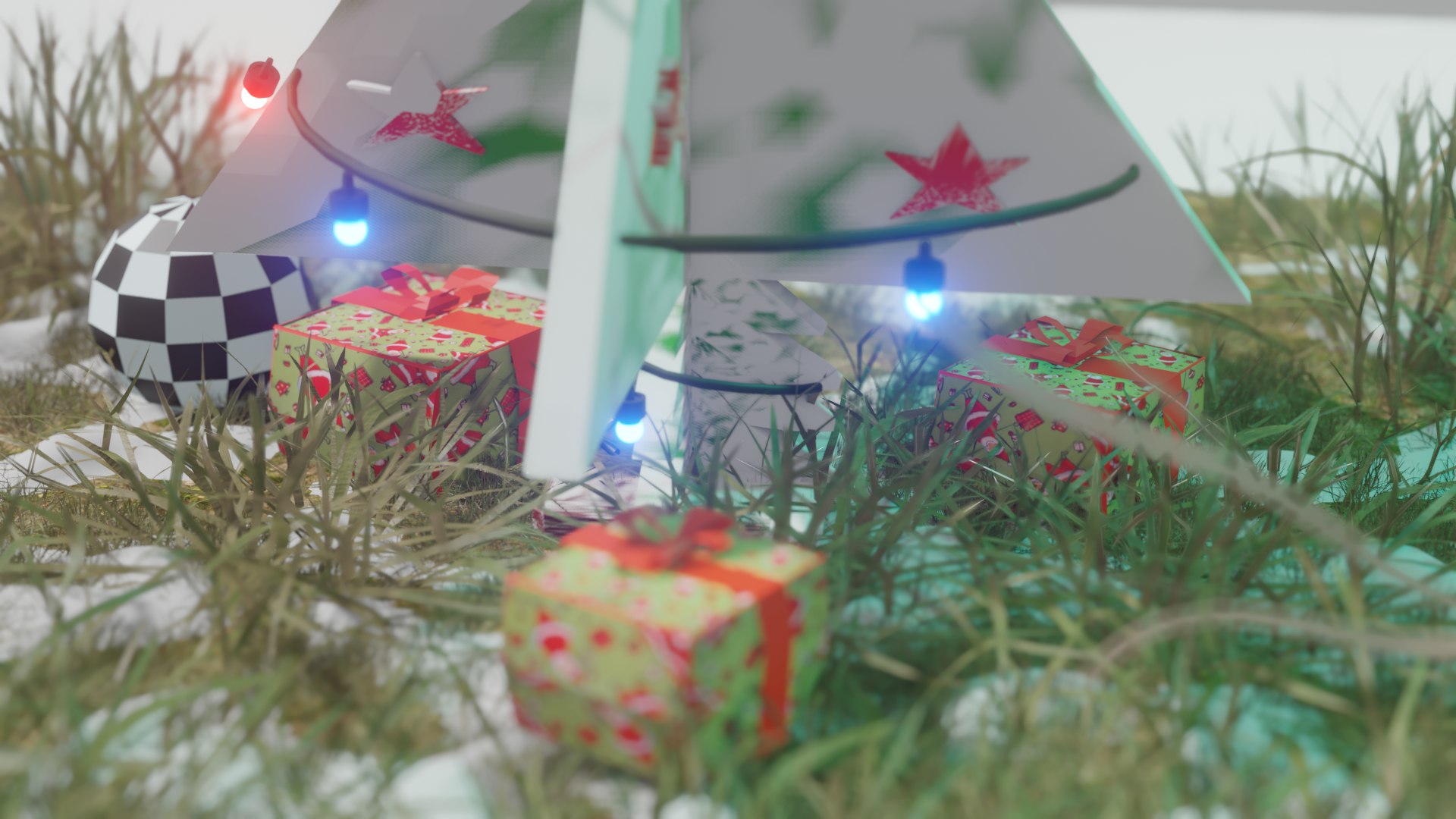 3D merry christmas model - TurboSquid 1927532