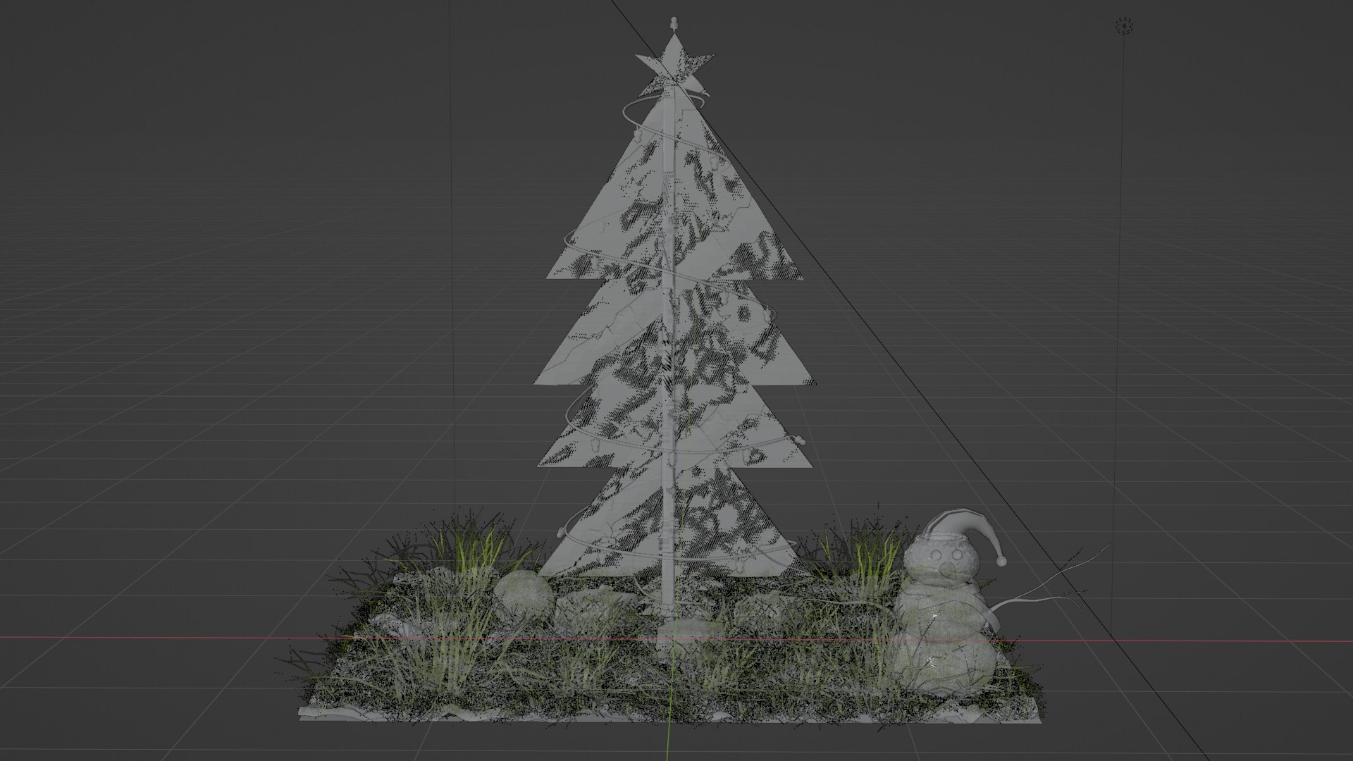 3D merry christmas model - TurboSquid 1927532