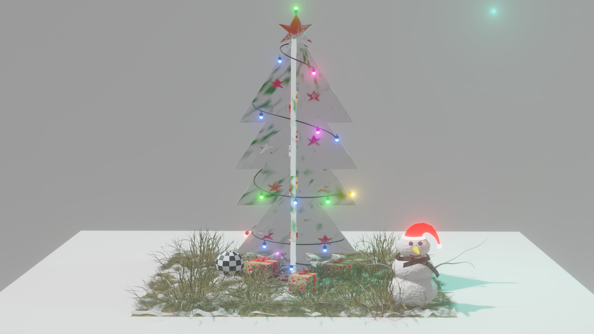 3D merry christmas model - TurboSquid 1927532