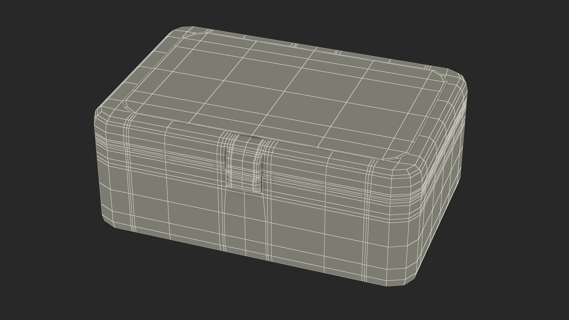3D Dental Floss Toothpicks Box - TurboSquid 1703683