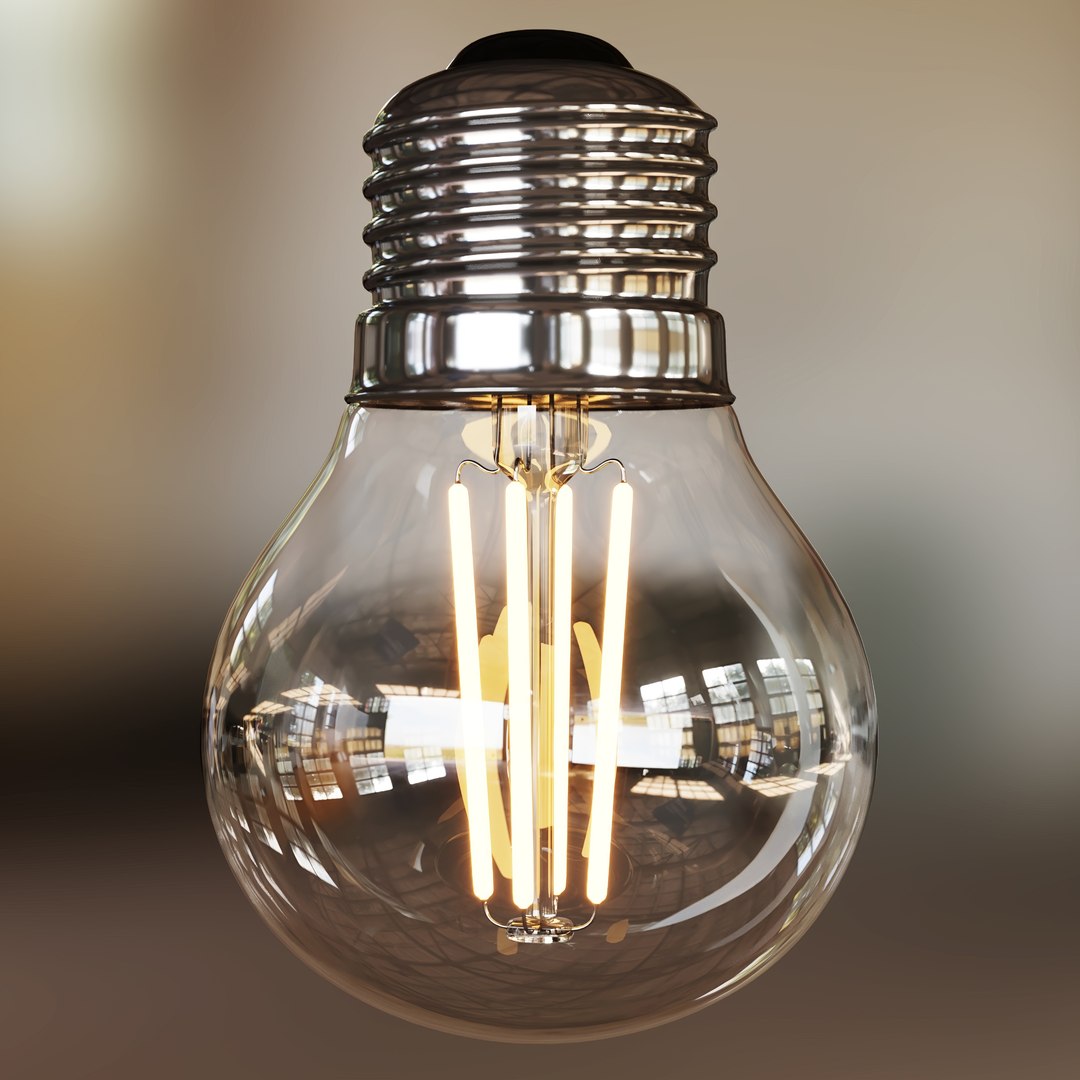 3D Model Led Bulb Lamp E27 - TurboSquid 2373729