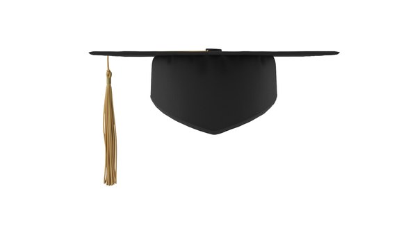 Graduation cap model - TurboSquid 1680649