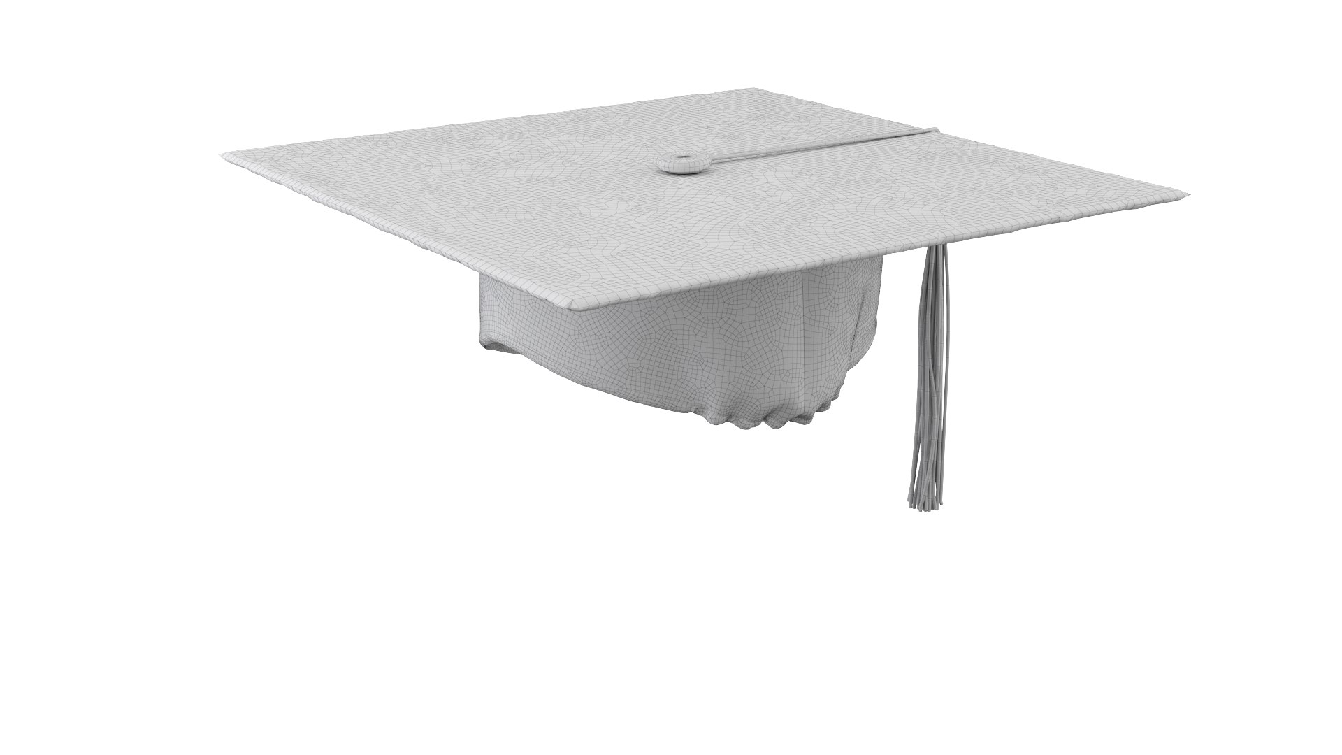 Graduation cap model - TurboSquid 1680649