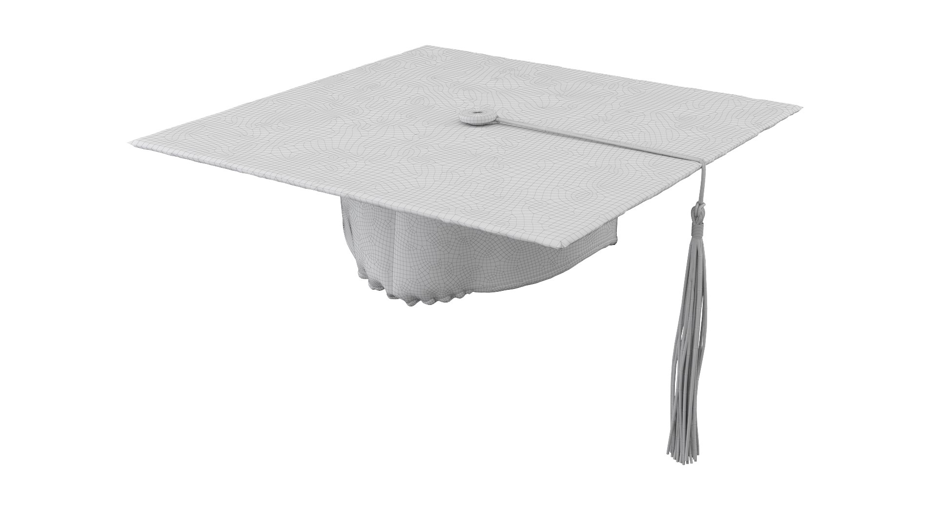 Graduation cap model - TurboSquid 1680649