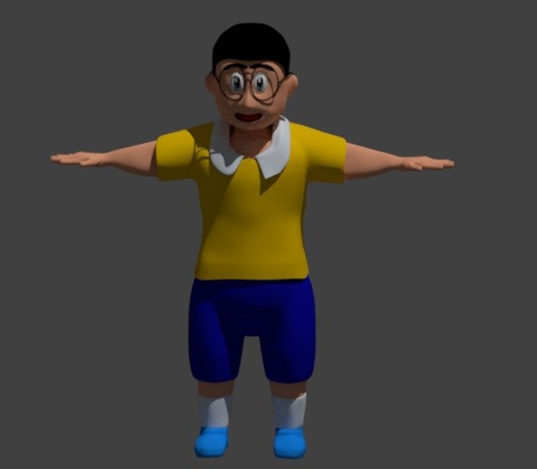 3D Doraemon Models | TurboSquid
