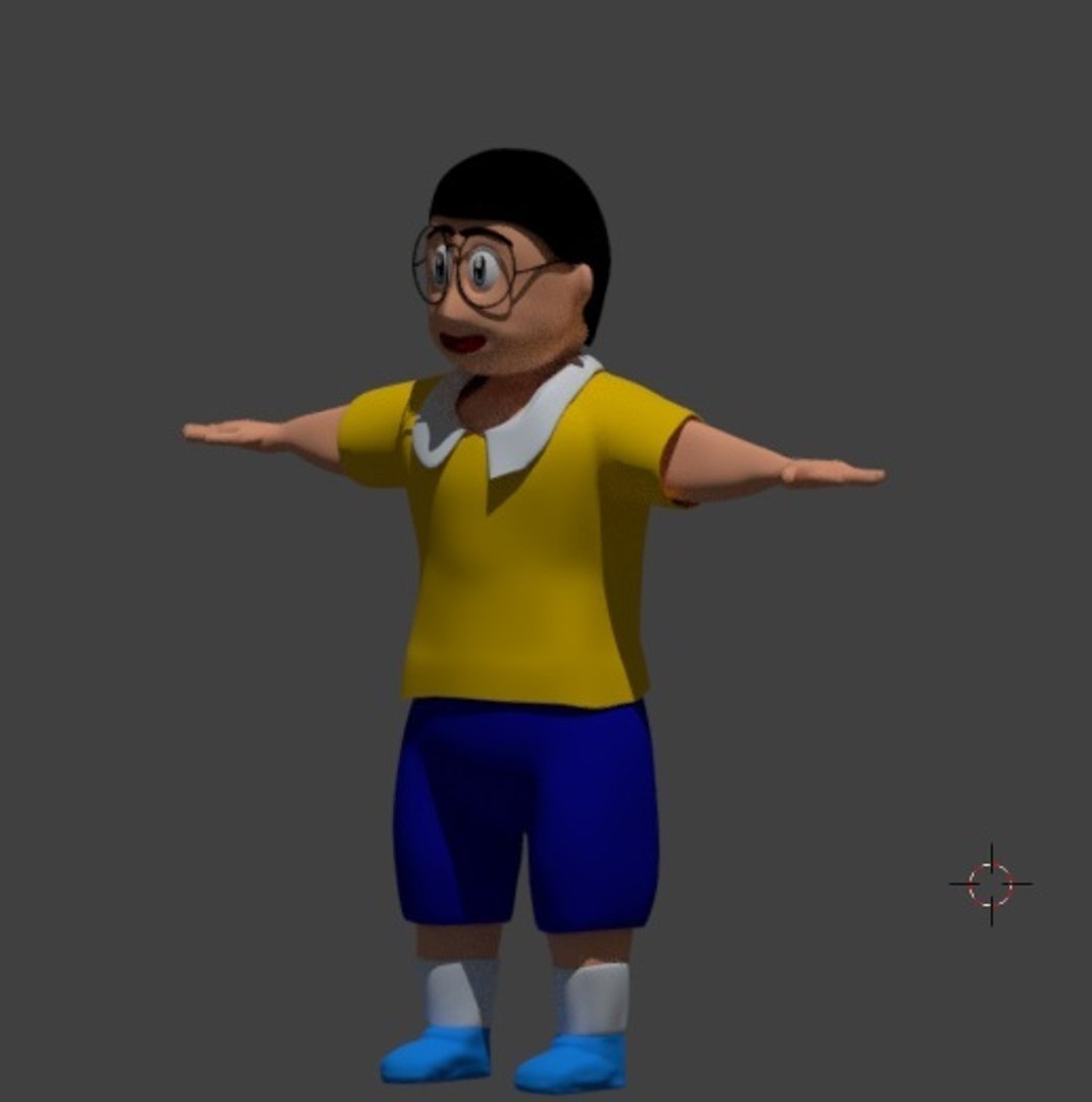 Funny Cartoon Character Walk Model - TurboSquid 1182075