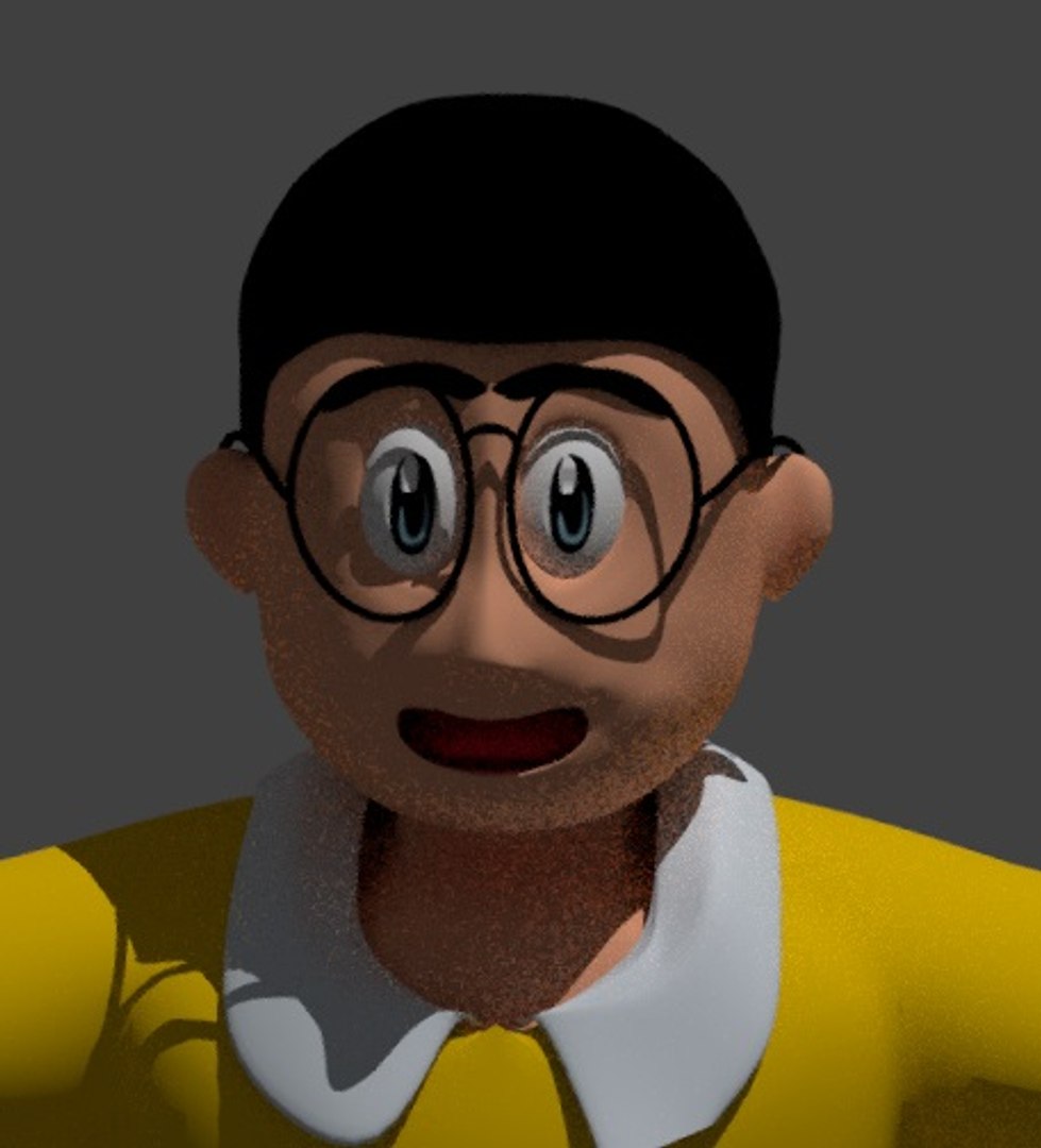 Funny Cartoon Character Walk Model - TurboSquid 1182075