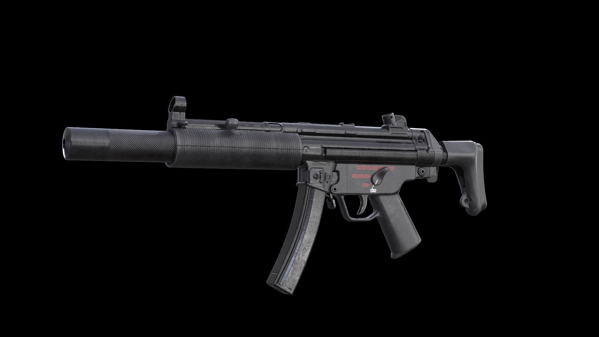 MP5A5 MP5SD6 With Upgrades Game Ready 3D Model - TurboSquid 2339930