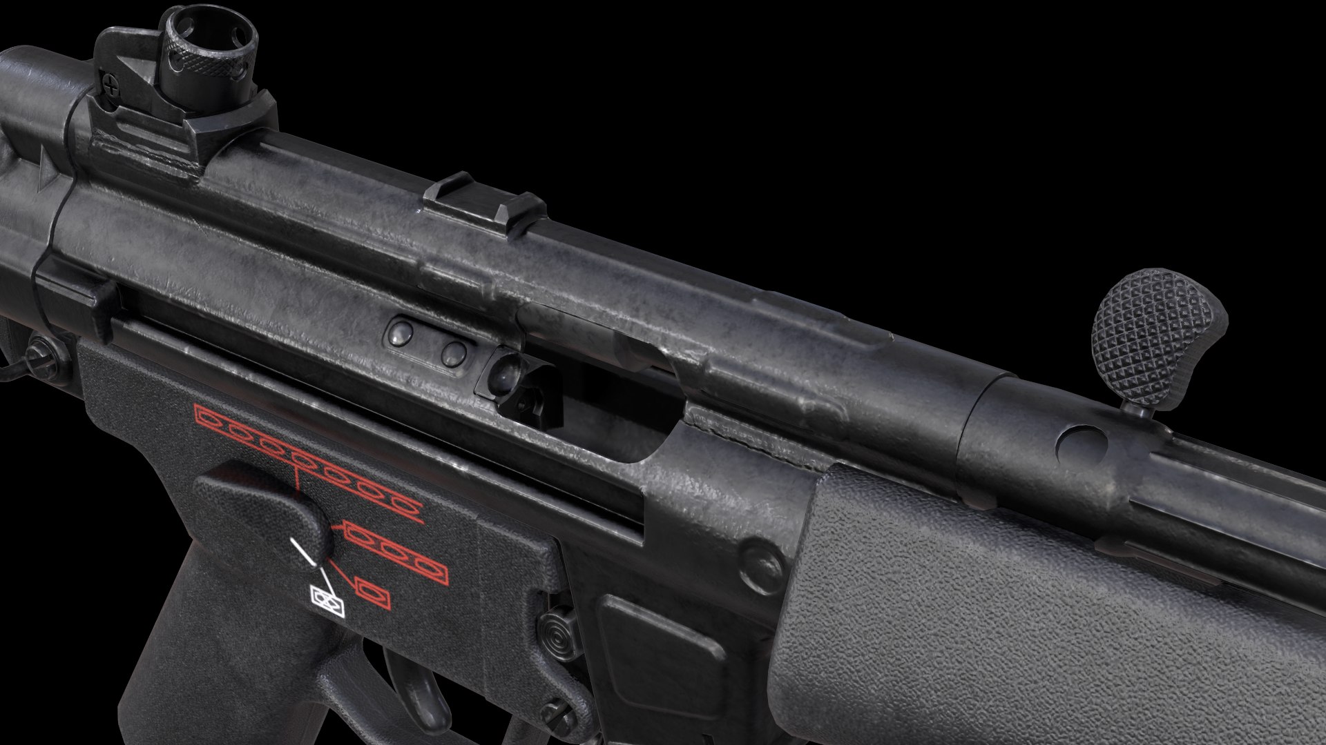 MP5A5 MP5SD6 With Upgrades Game Ready 3D Model - TurboSquid 2339930