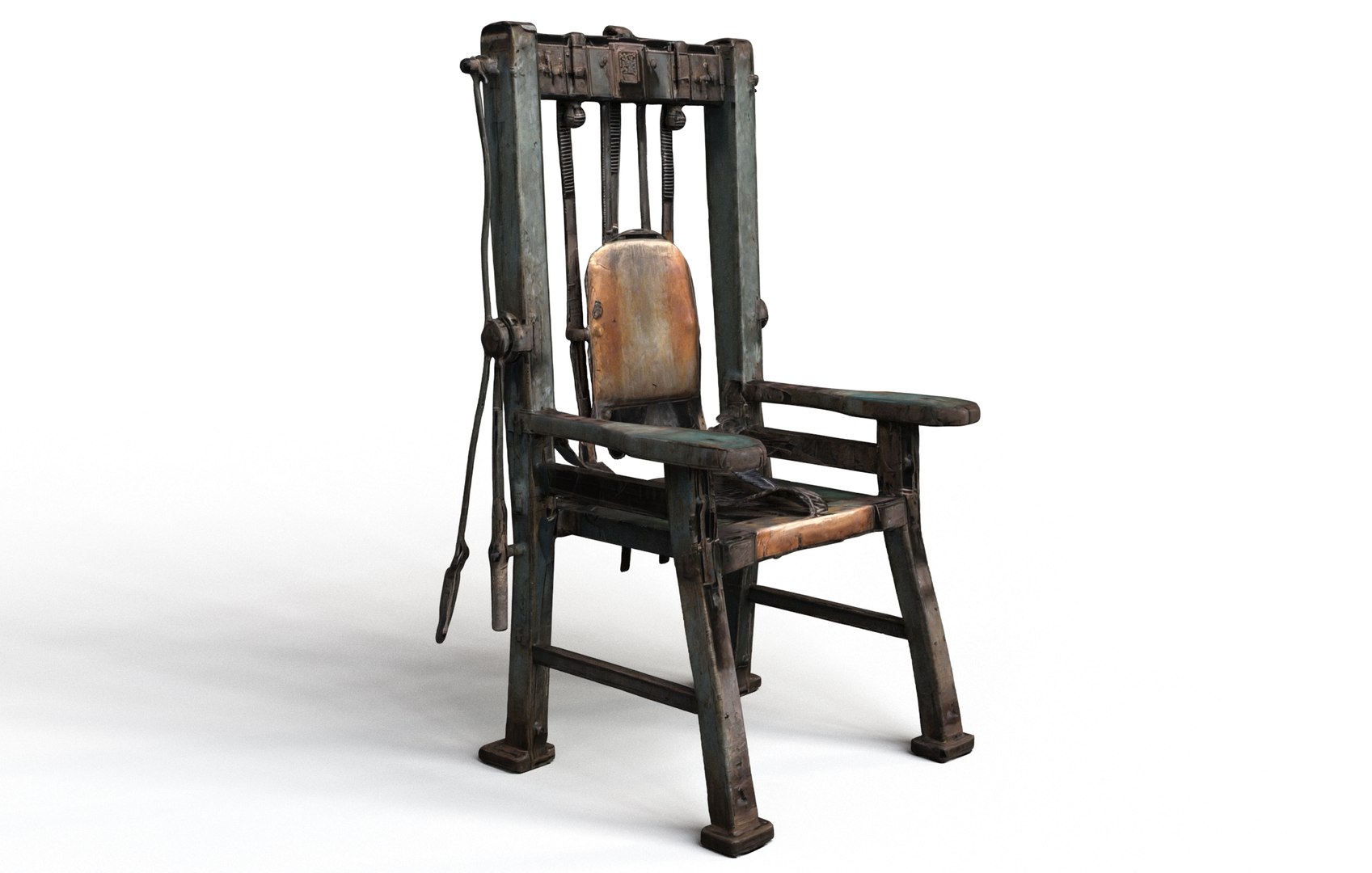 Old Electric Chairs Pack 3D Model - TurboSquid 2336203
