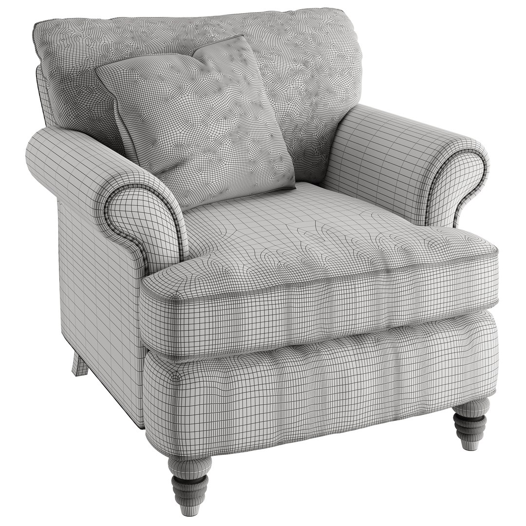 Brunswick Chairs 3D Model - TurboSquid 1936748