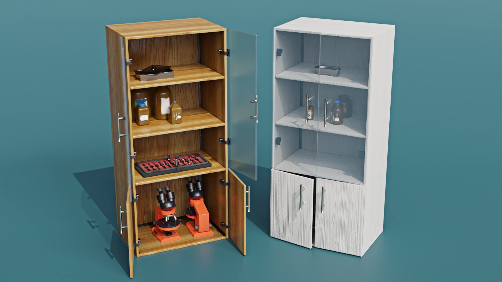 3D Laboratory Game Ready Assets - TurboSquid 2183242