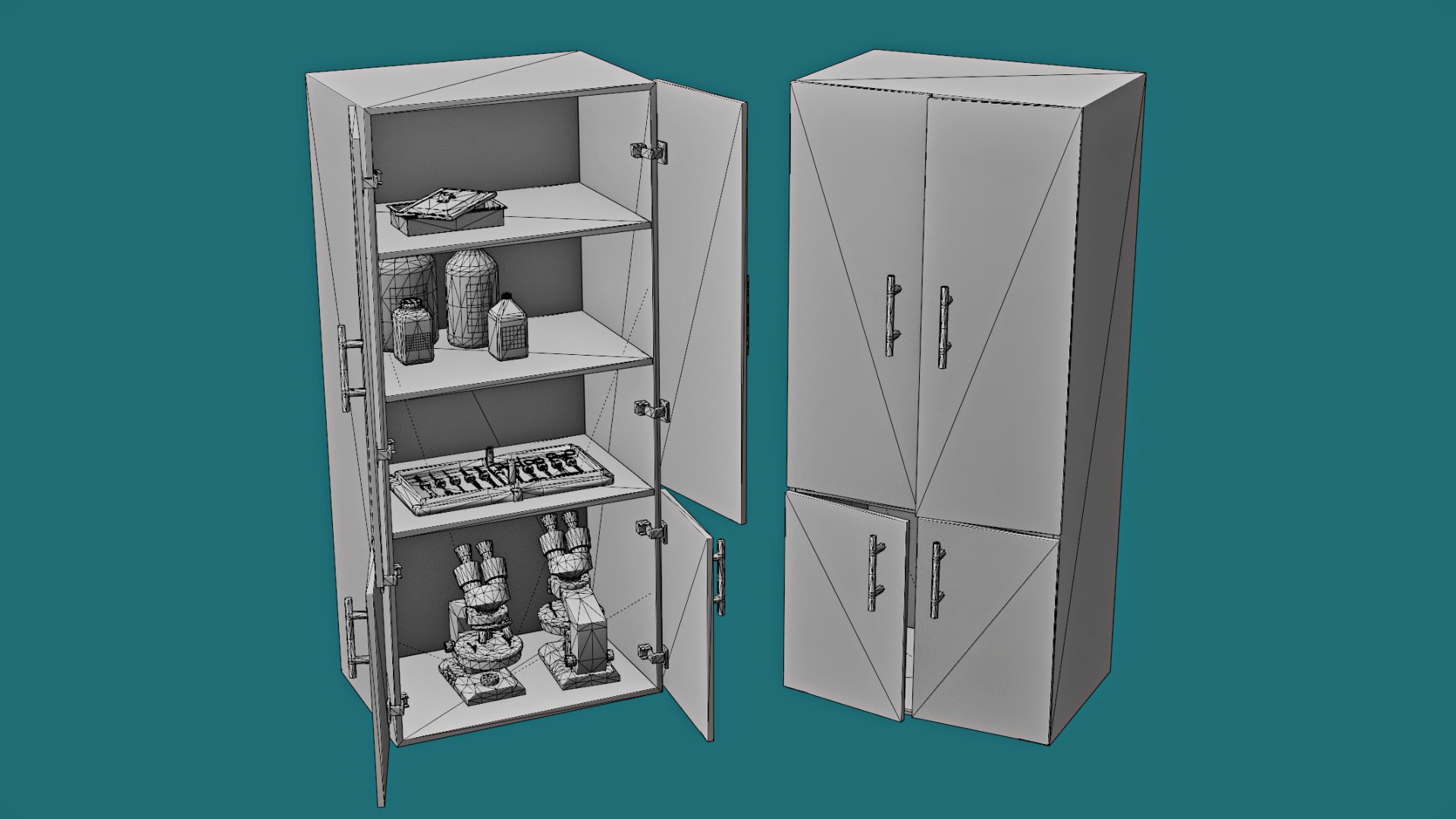 3D Laboratory Game Ready Assets - TurboSquid 2183242