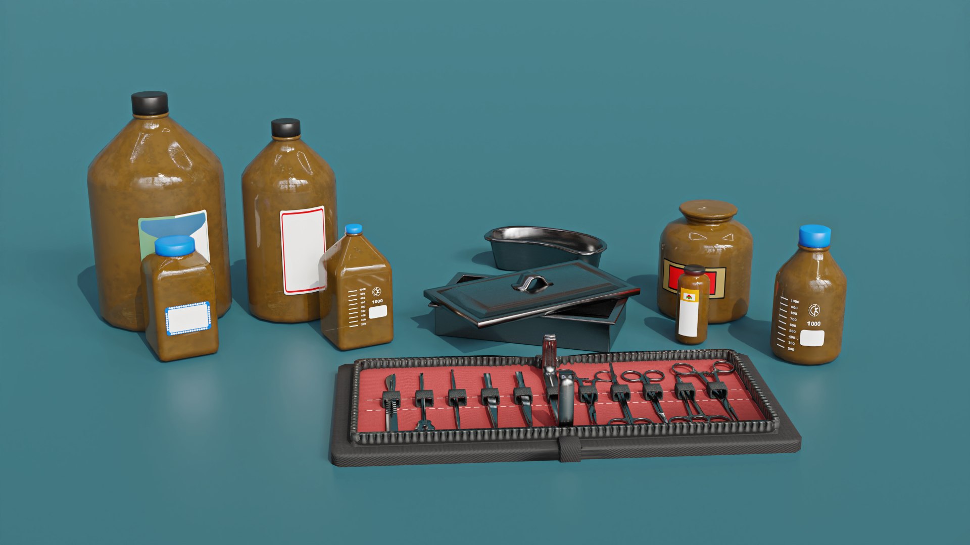 3D Laboratory Game Ready Assets - TurboSquid 2183242